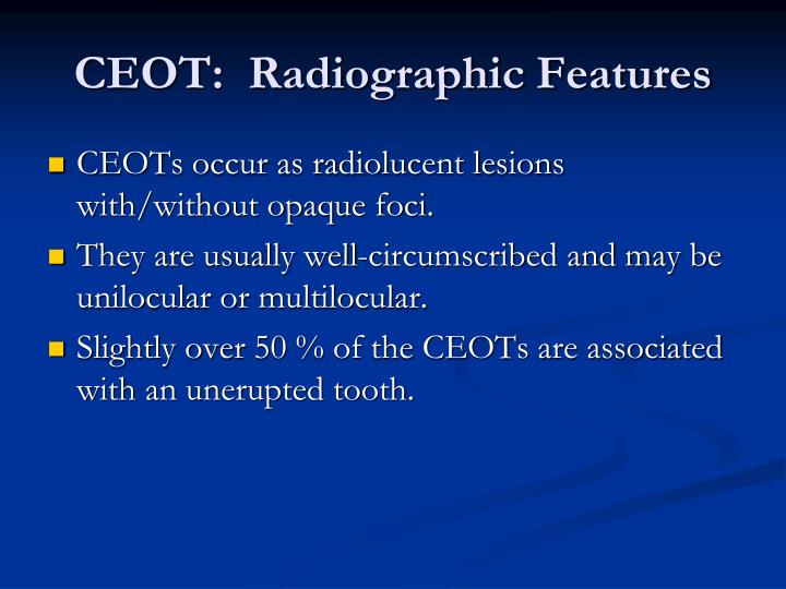 PPT - Odontogenic Tumors PowerPoint Presentation - ID:6078691