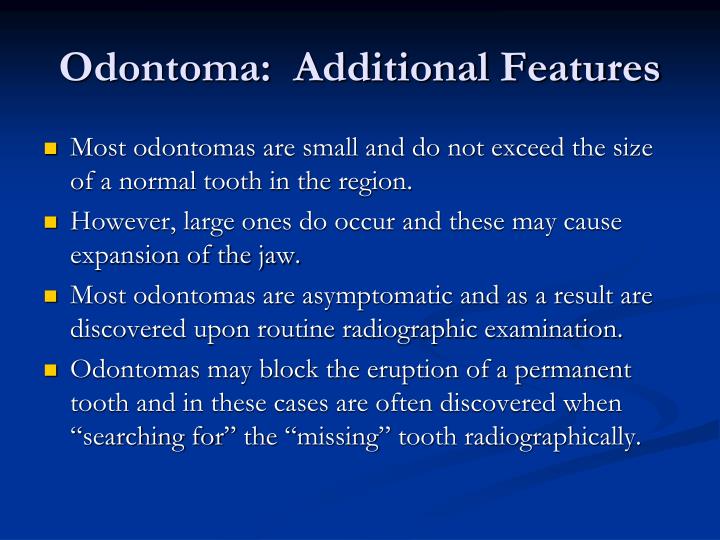 PPT - Odontogenic Tumors PowerPoint Presentation - ID:6078691