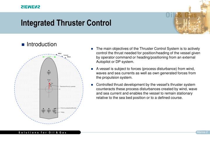 PPT - Integrated Thruster Control PowerPoint Presentation - ID:6079785