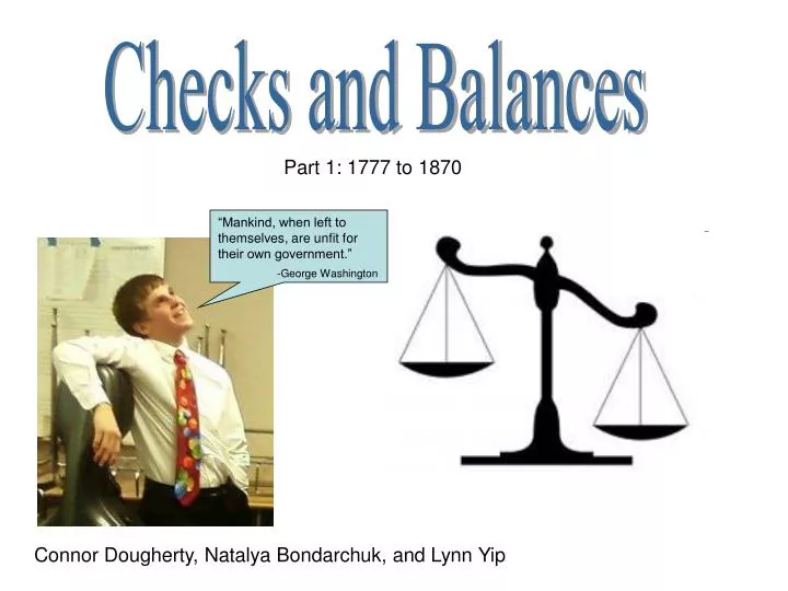 PPT - Checks and Balances PowerPoint Presentation, free download - ID ...