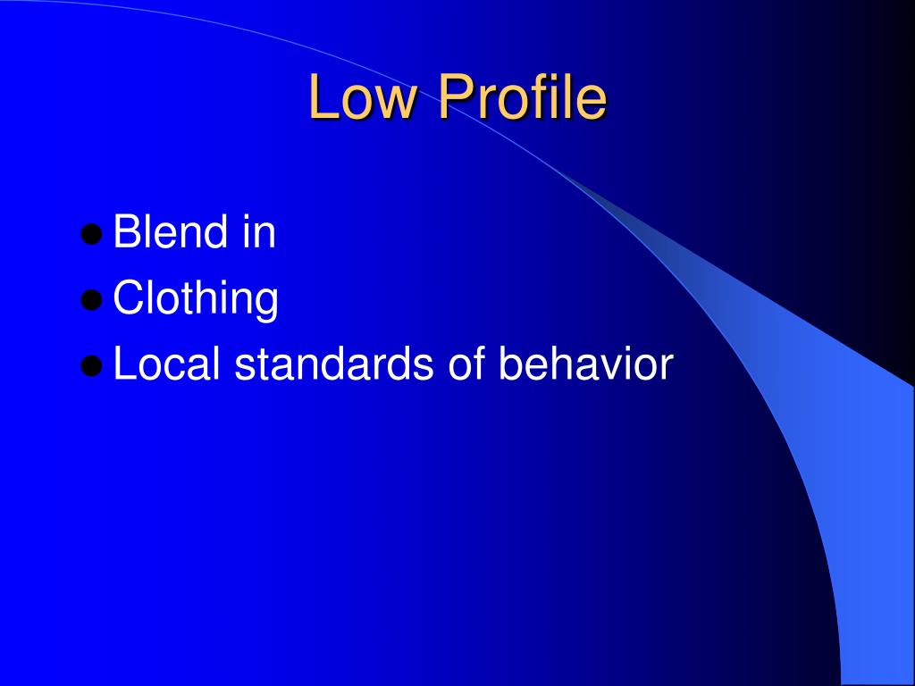 PPT - Antiterrorism/Personal Protection Briefing (Level 1) PowerPoint ...