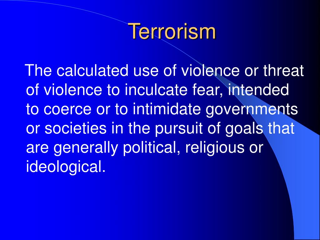 PPT - Antiterrorism/Personal Protection Briefing (Level 1) PowerPoint ...