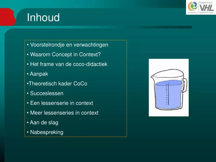 PPT - Inhoud PowerPoint Presentation, free download - ID:6080950