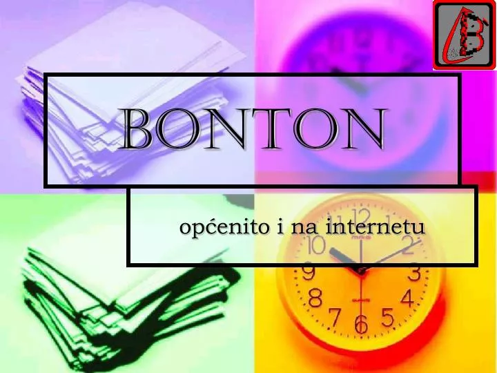 PPT - Bonton PowerPoint Presentation, free download - ID:6081089