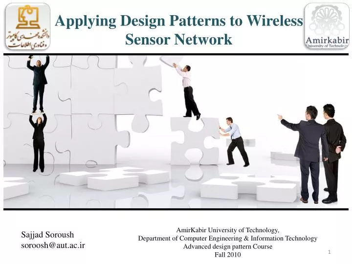 PPT - Applying Design Patterns to Wireless Sensor Network PowerPoint ...