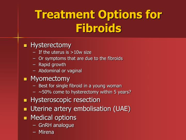 Ppt Uterine Fibroids Powerpoint Presentation Id6082086