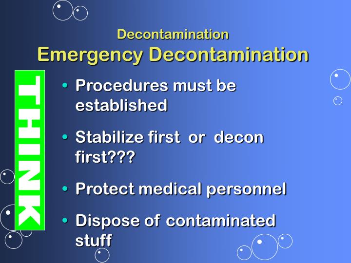 PPT - Decontamination PowerPoint Presentation - ID:6082637