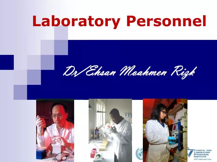 PPT - Laboratory Personnel PowerPoint Presentation, free download - ID ...
