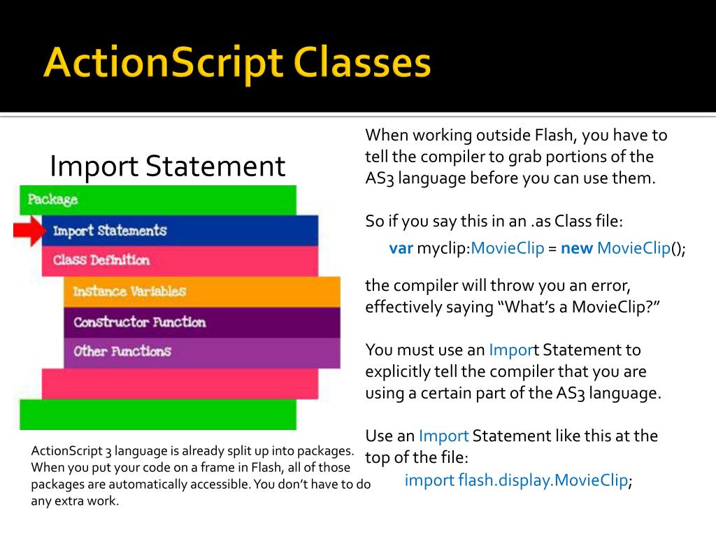Ppt Actionscript Object Oriented Programming Powerpoint Presentation Id6085652 1273
