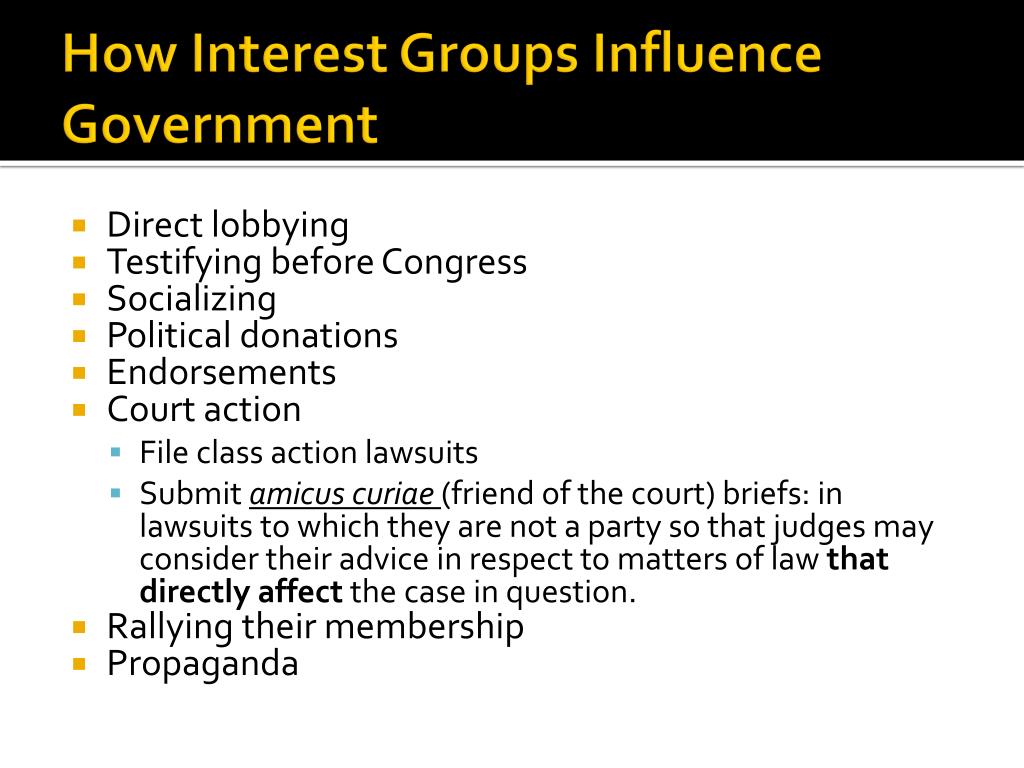 PPT - Political Parties, Interest Groups, and PACs PowerPoint ...