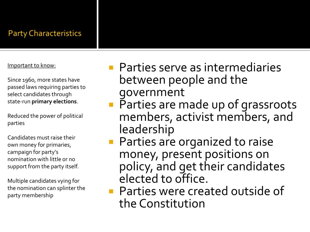 PPT - Political Parties, Interest Groups, and PACs PowerPoint ...