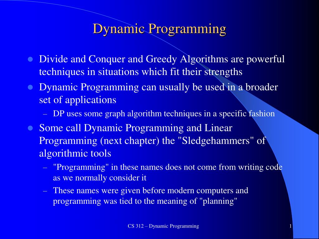 PPT - Dynamic Programming PowerPoint Presentation, free download - ID ... PPT - Dynamic Programming PowerPoint Presentation, free download - ID ...