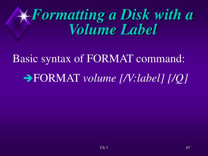 PPT - Disks and Formatting PowerPoint Presentation - ID:6087471