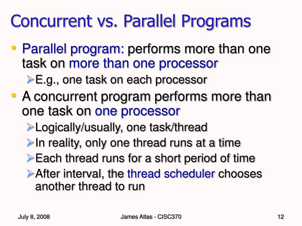 Ppt Concurrent Programming Threads Powerpoint Presentation Free