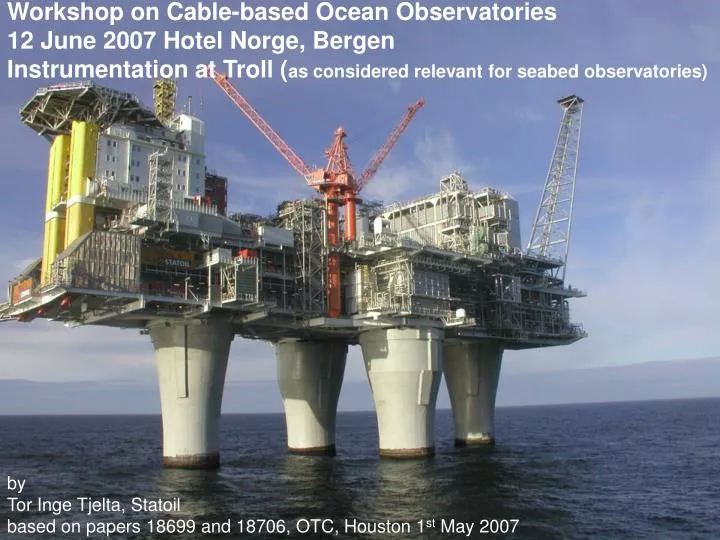 PPT - Shallow gas: A shallow or a deep problem? PowerPoint Presentation ...