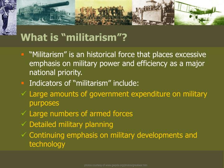 PPT - Militarism PowerPoint Presentation - ID:6091148