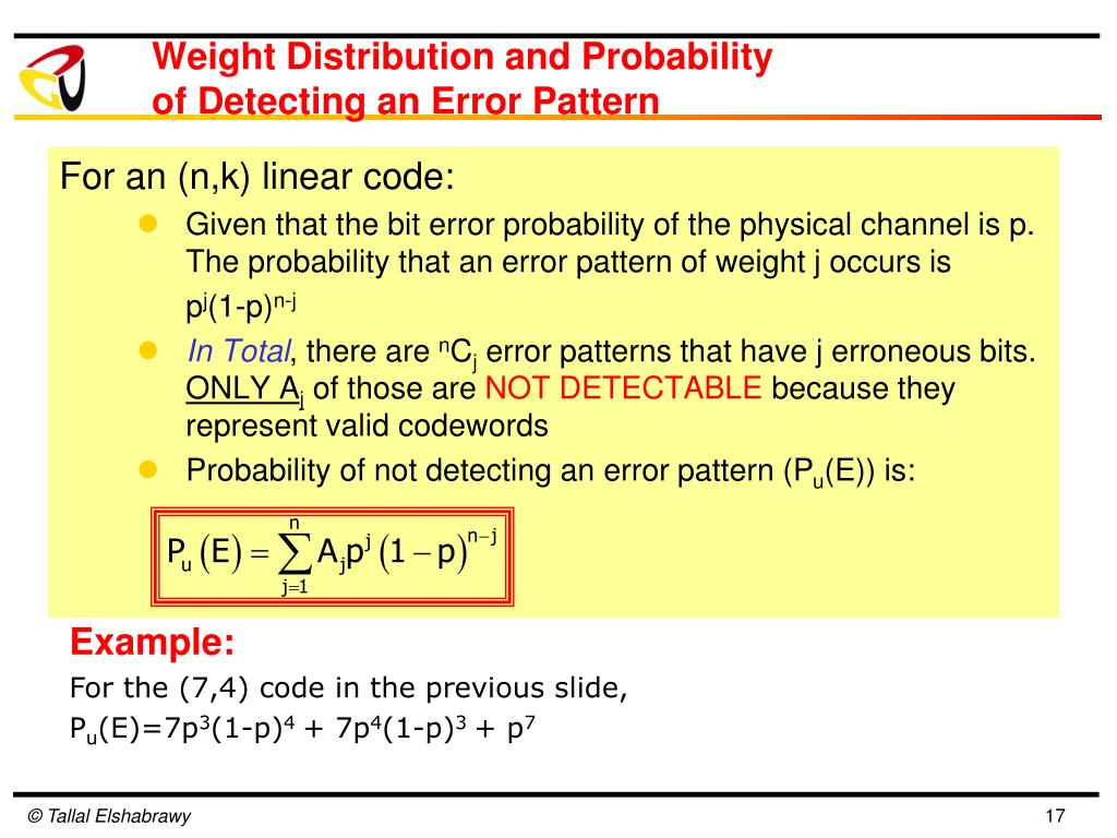 Ppt Ii Linear Block Codes Powerpoint Presentation Free Download