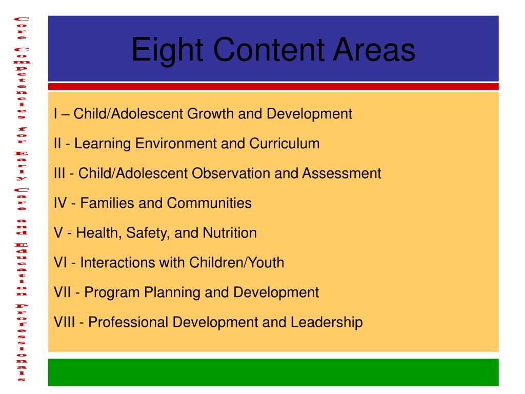 PPT - Core Competencies for Early Care and Education Professionals ...