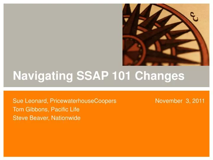 PPT - Navigating SSAP 101 Changes PowerPoint Presentation, free ...