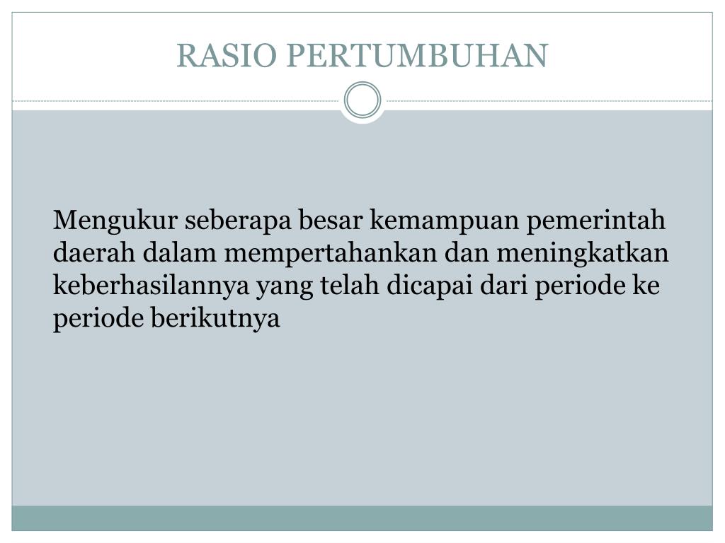 PPT - RASIO KEUANGAN PEMERINTAH DAERAH PowerPoint Presentation, free ...