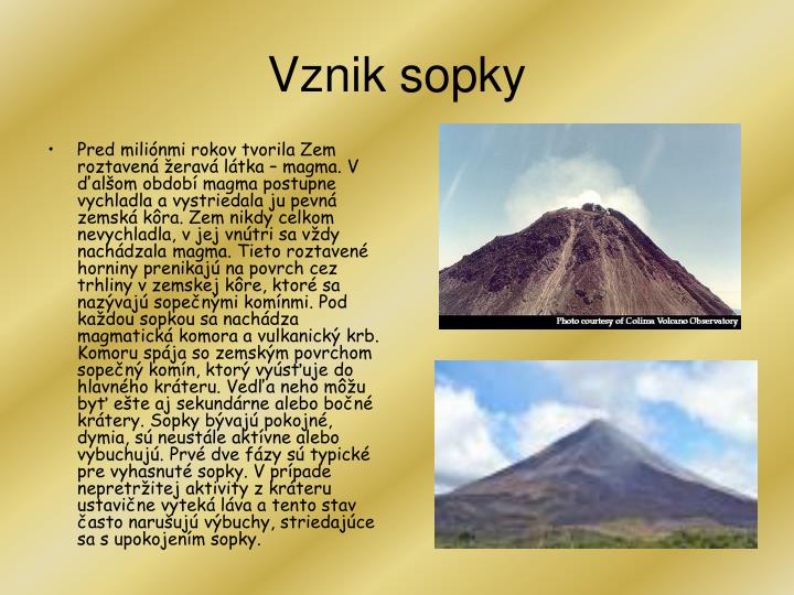 PPT - Sopka PowerPoint Presentation - ID:6094235