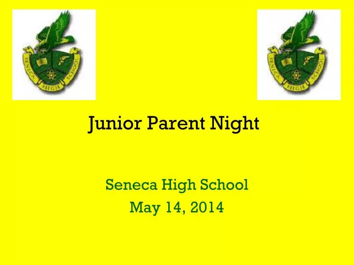PPT - Junior Parent Night PowerPoint Presentation, free download - ID ...