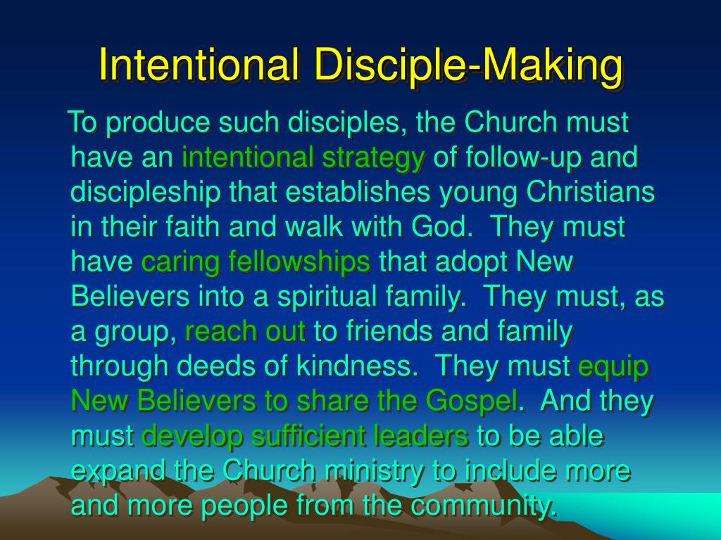 PPT - Transforming Our Community A Strategy to Fulfill the Great ...