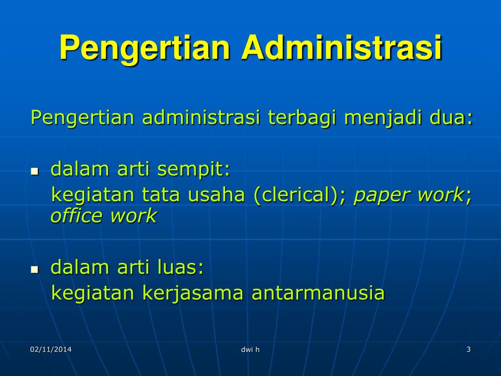 PPT - Paradigma Ilmu Administrasi Negara PowerPoint Presentation, free ...