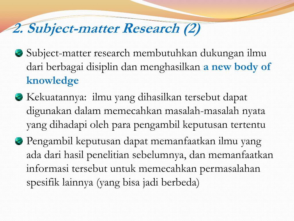 PPT - Topik 2 Jenis-jenis Penelitian Ekonomi Matakuliah Metodologi ...