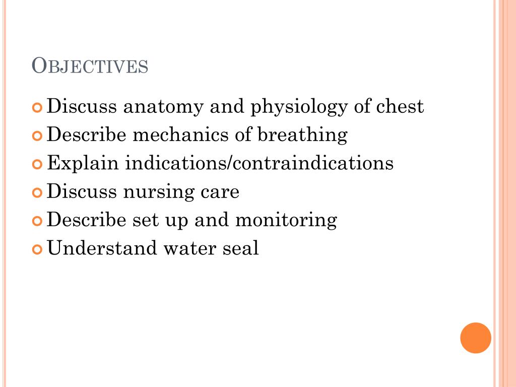 PPT - CHEST TUBES AND DRAINAGE SYSTEMS NURSING COMPETENCY PowerPoint ...