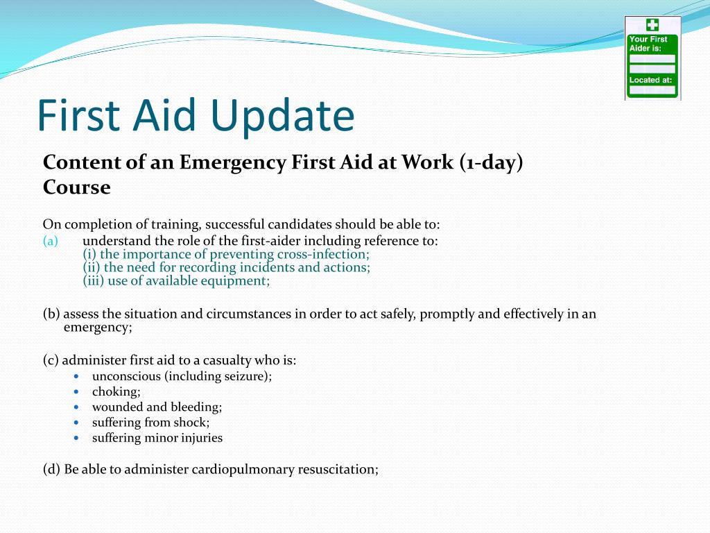PPT - Health and Safety Update 7 April 2011 PowerPoint Presentation ...