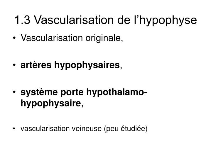 PPT - L'HYPOPHYSE PowerPoint Presentation - ID:6097745