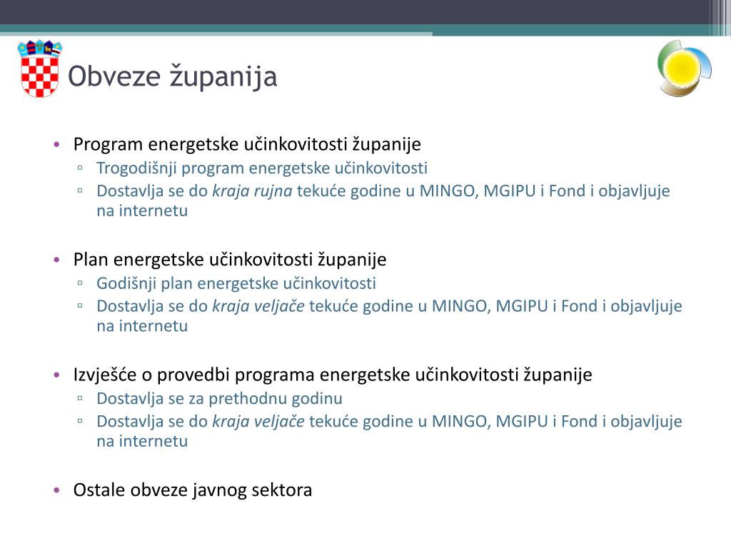 PPT - Fond za zaštitu okoliša i energetsku učinkovitost Andrea Rajčić, dipl. ing. arh ...
