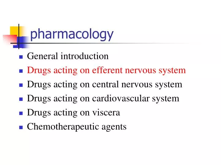 PPT - pharmacology PowerPoint Presentation, free download - ID:6098122