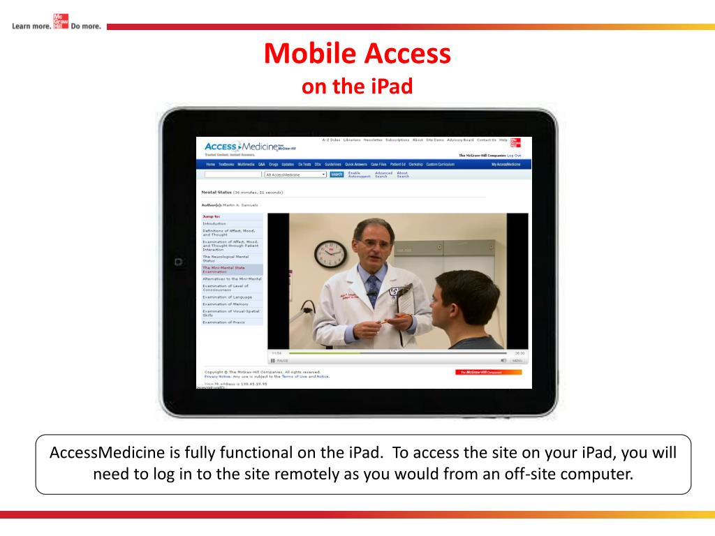 PPT - accessmedicine PowerPoint Presentation, free download - ID:6098142