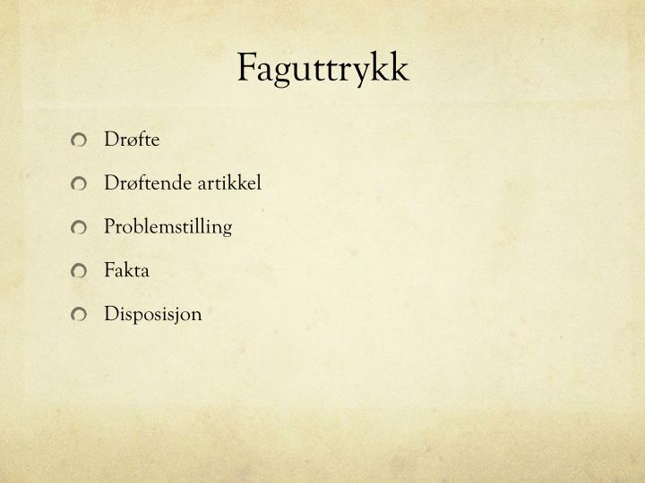 PPT - Drøftende artikler PowerPoint Presentation - ID:6099805