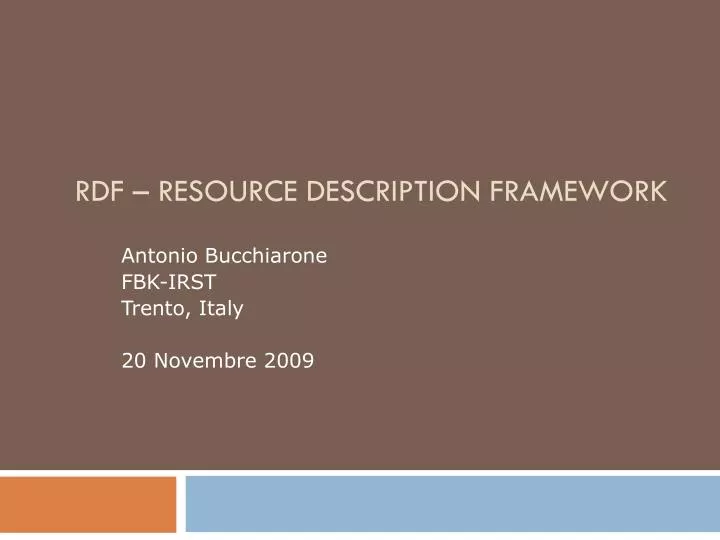 Ppt Rdf Resource Description Framework Powerpoint Presentation Free Download Id 6099879
