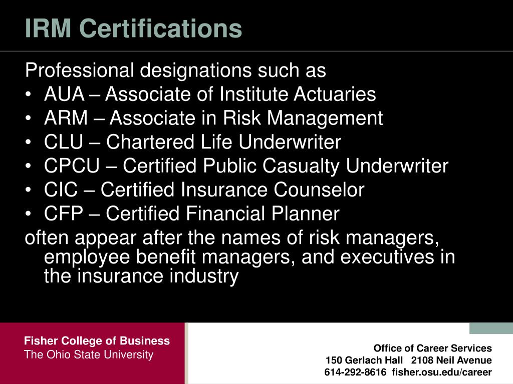 PPT - Insurance & Risk Management PowerPoint Presentation, free ...