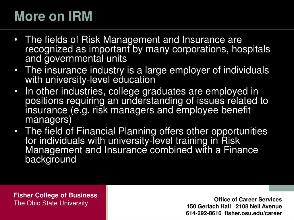 PPT - Insurance & Risk Management PowerPoint Presentation, free ...