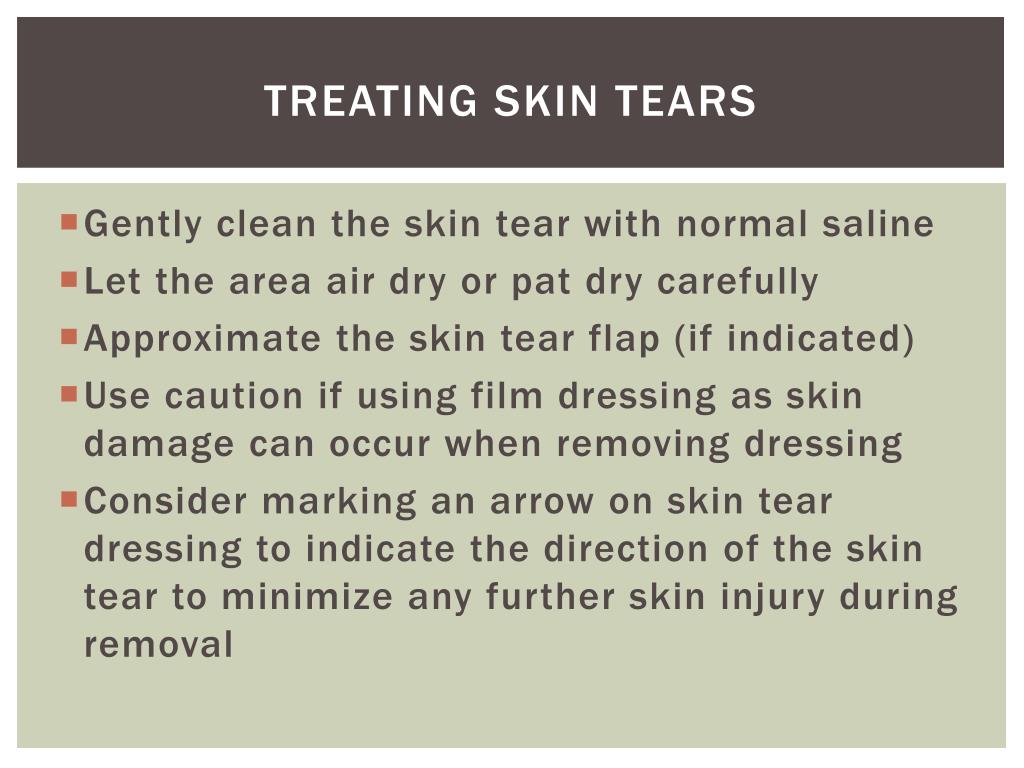 Ppt Skin Tear Prevention Powerpoint Presentation Free Download Id