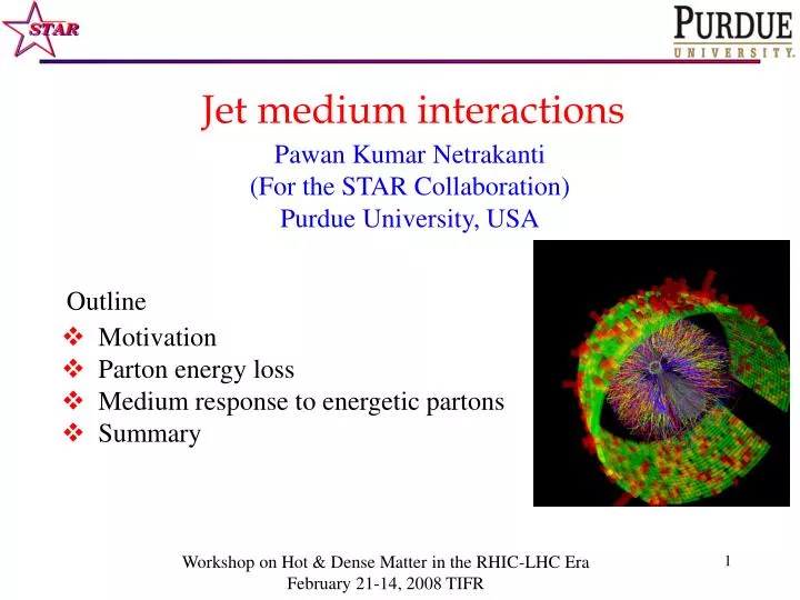 PPT - Jet medium interactions PowerPoint Presentation, free download ...