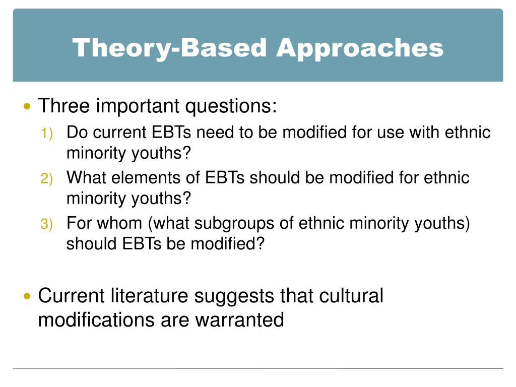 PPT - Enhancing Mental Health Treatment for Ethnic Minority Youth ...