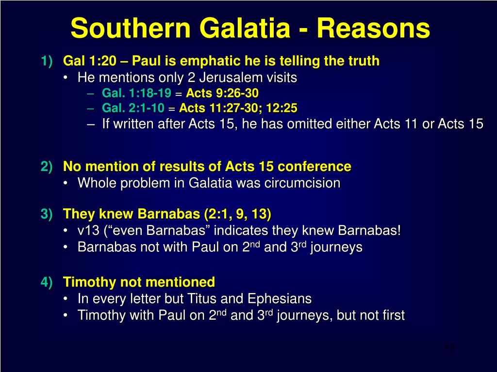 PPT - Paul’s Letter to the Galatians PowerPoint Presentation, free ...