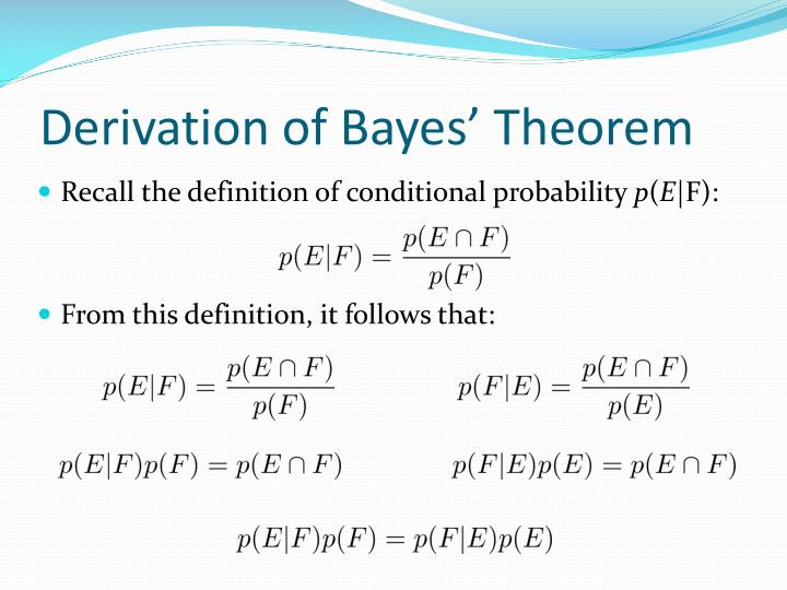 PPT - Discrete Mathematics: Bayes Theorem and Expected Value and ...