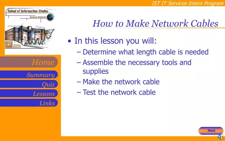PPT - How to Make Network Cables PowerPoint Presentation, free download ...
