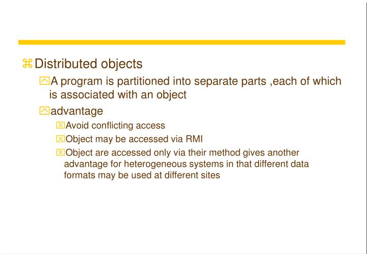 PPT - Communication between distributed objects PowerPoint Presentation - ID:6106120