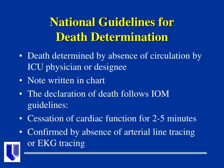 PPT - Declaration of Death PowerPoint Presentation - ID:6106422