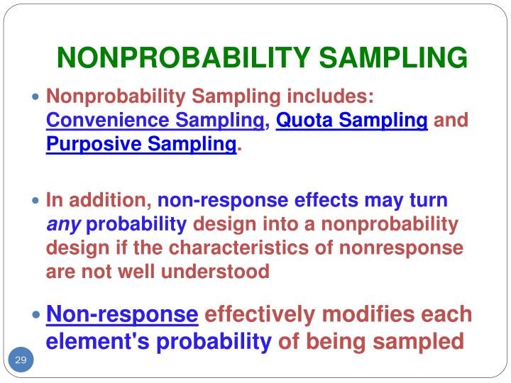 PPT - SAMPLING METHODS PowerPoint Presentation - ID:6107701