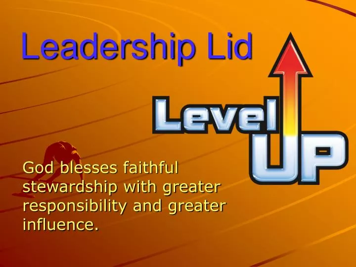 PPT - Leadership Lid PowerPoint Presentation, free download - ID:6108498