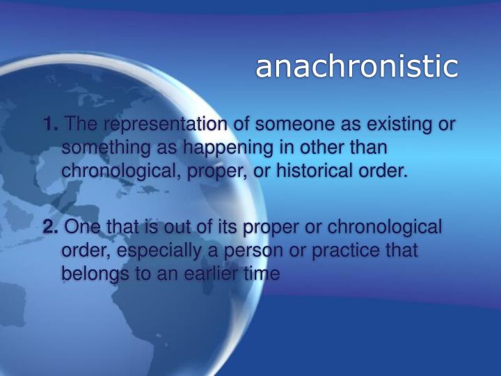 How To Pronounce Anachronism L Definition Meaning